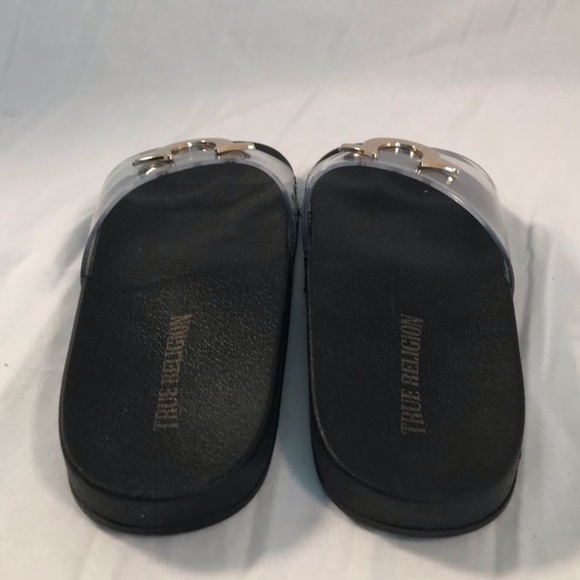 True Religion | Shoes | True Religion Logo Slides | Poshmark